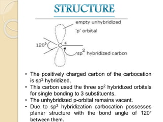 Carbocation ppt | PPTX
