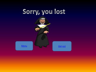 Grammar power point game | PPTX