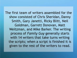 Oral - Family Guy | PPT