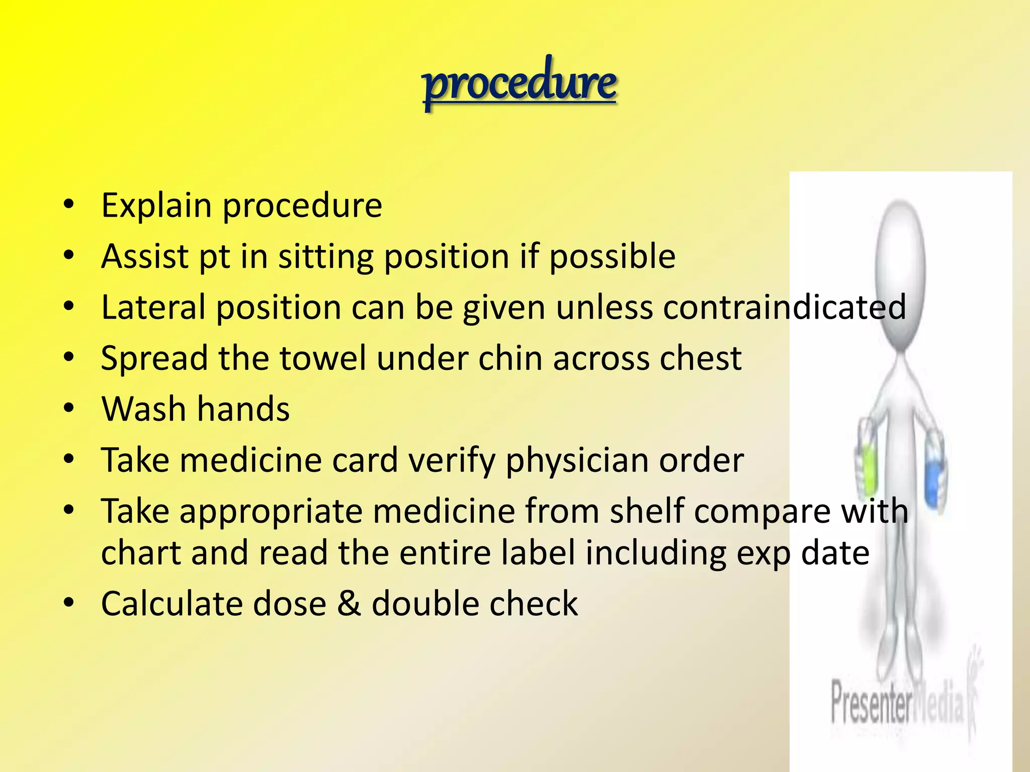 Oral drug administration | PPTX