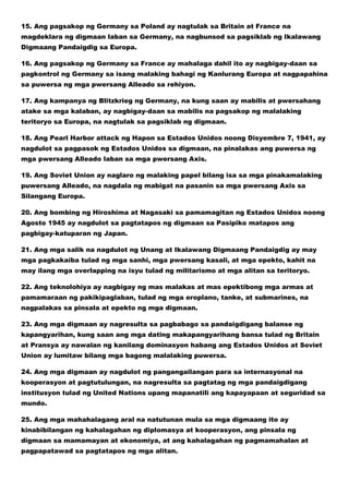 ORAL examination documents for junior high school | PDF