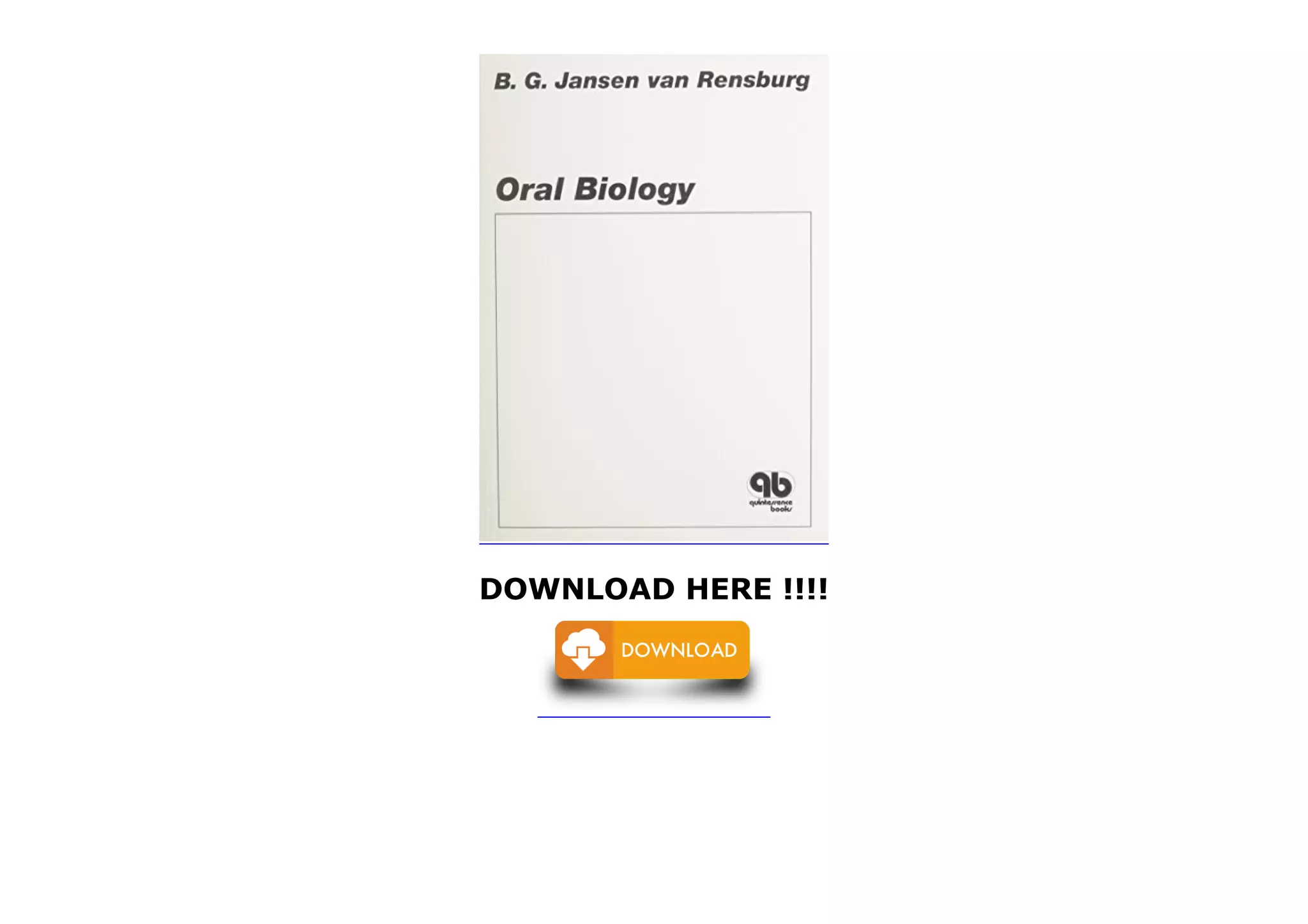 Oral Biology | PDF