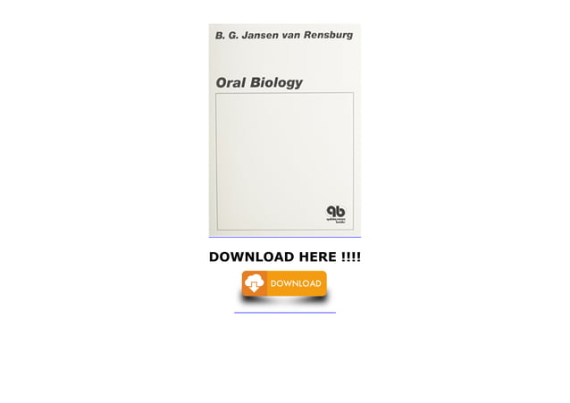 Oral Biology | PDF