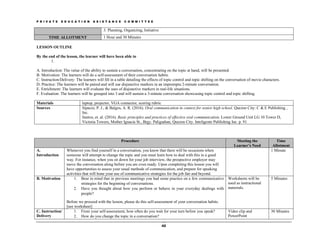 Oral Communication Teachers Guide | PPT