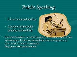 Oral Communication | PPT