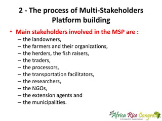 Th5_Multi-stakeholders platforms as a process of innovation system ...