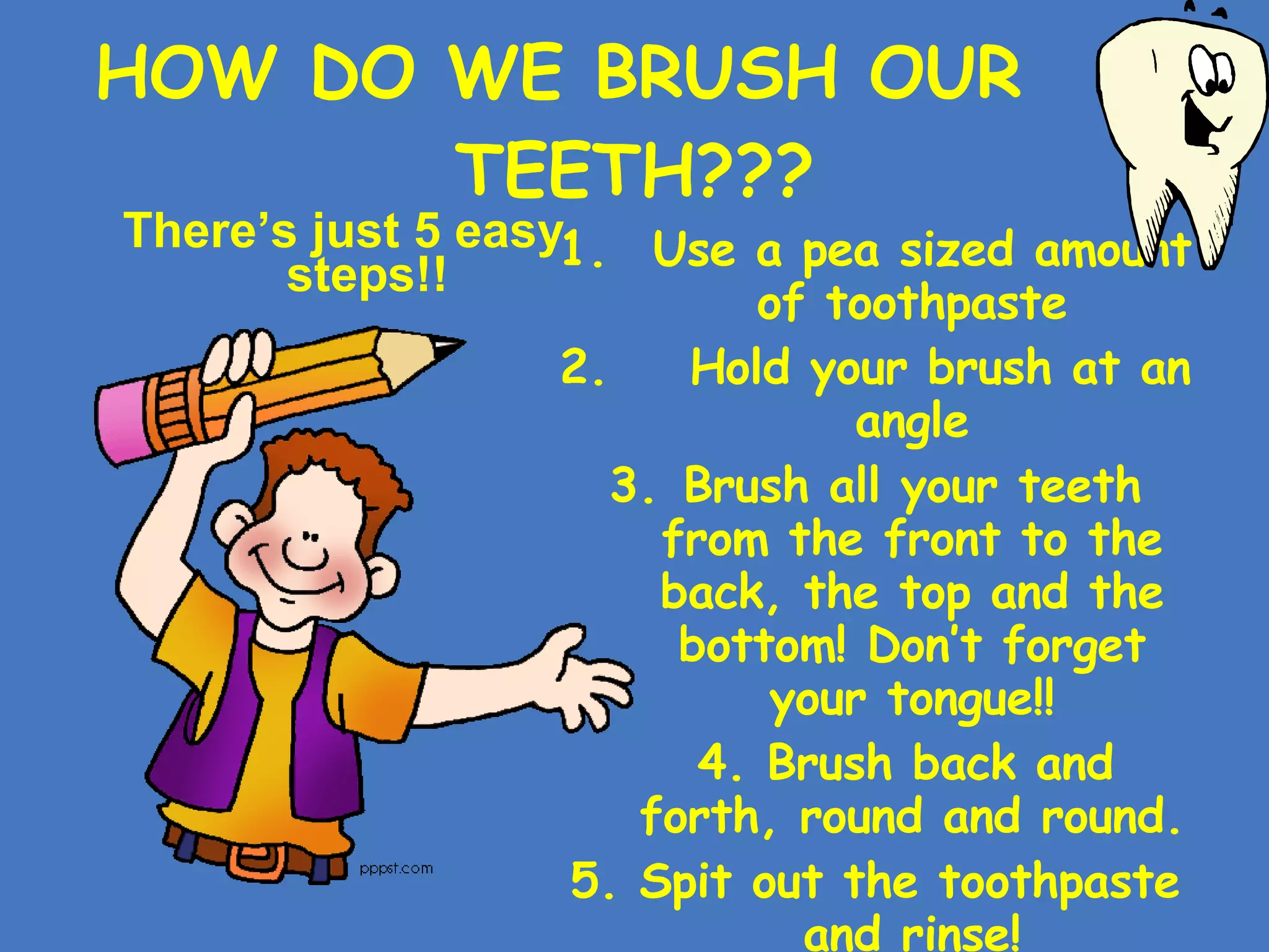 Oral Health Power Point Presentation | PPT