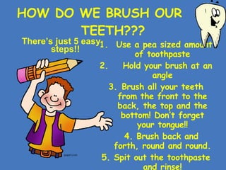 Oral Health Power Point Presentation | PPT