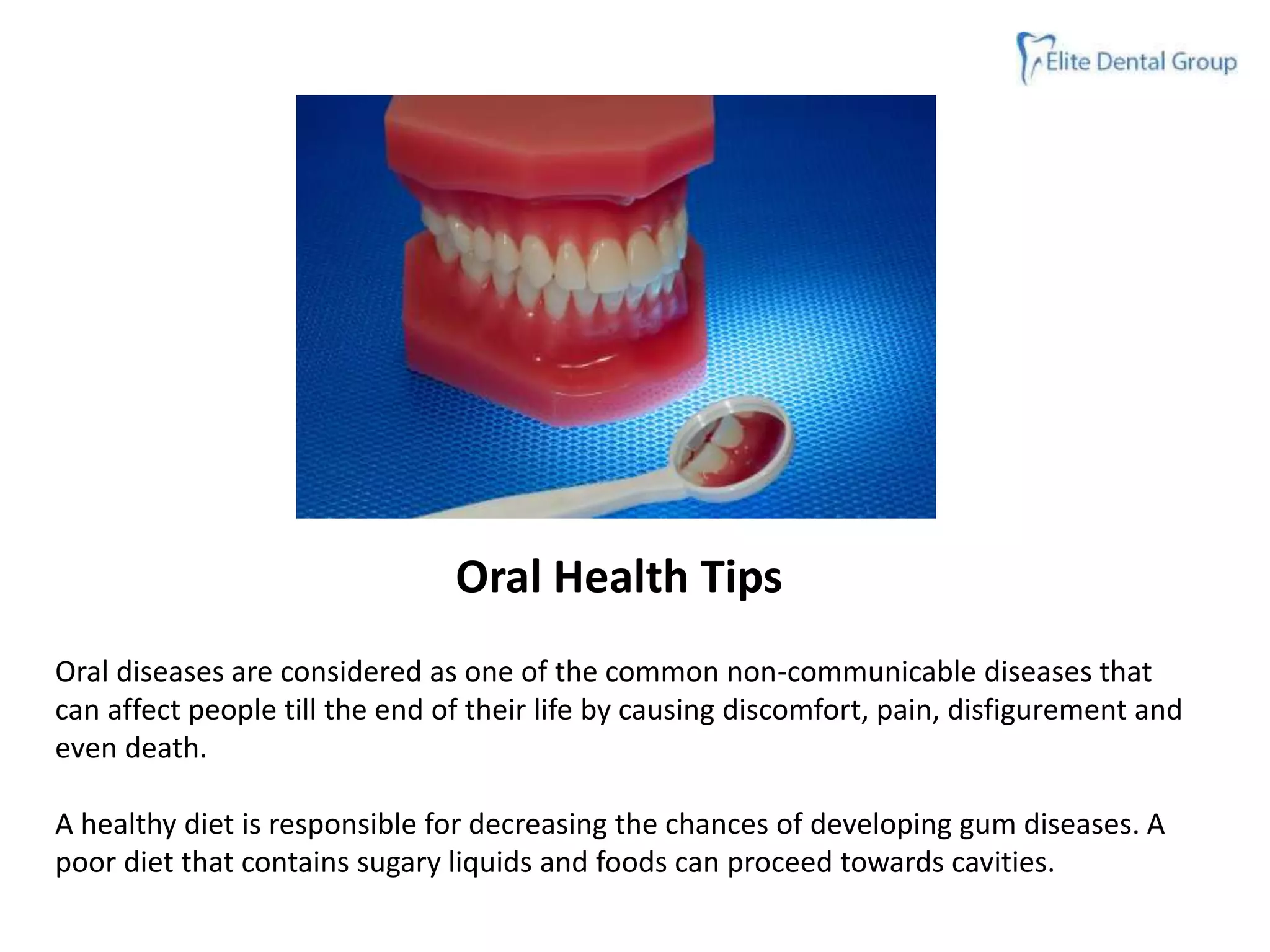 ORAL HEALTH TIPS | IMPORTANCE | AWARNESS | PREVENTING TOOTH DECAY | PPT