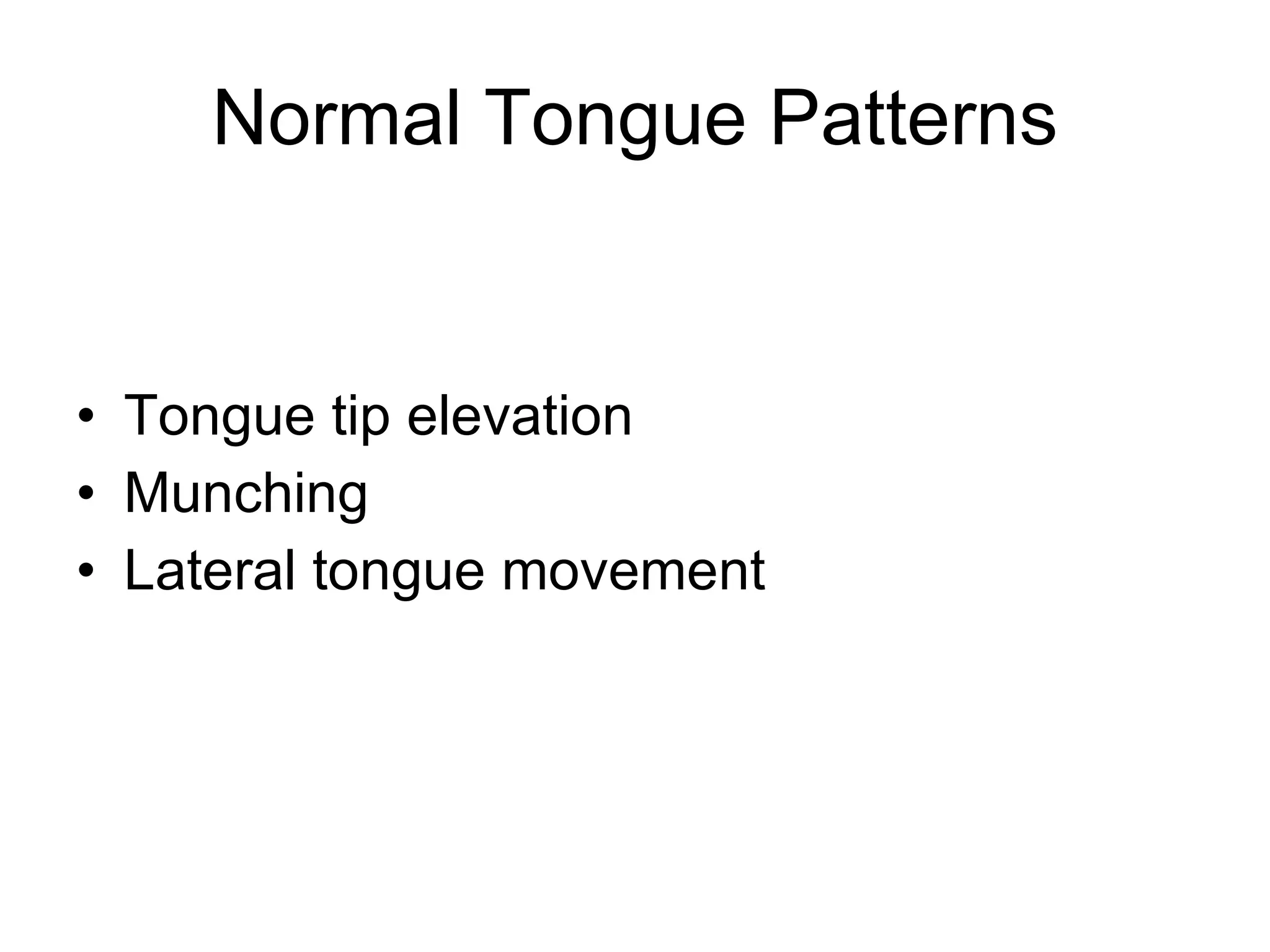 Oral Motor Assessment And Treatment 3810 | PPT