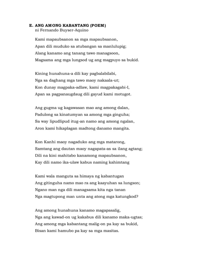 Literature 1 Central Visayas Oral Notes | DOCX | Travel Locations | Travel