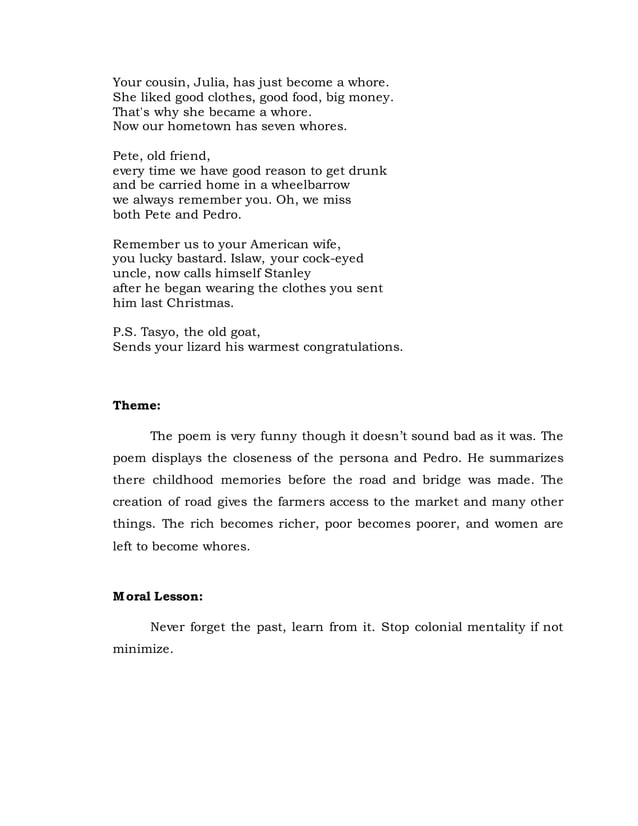 Literature 1 Central Visayas Oral Notes | DOCX | Travel Locations | Travel