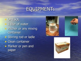 Oral Rehydration Solution | PPT