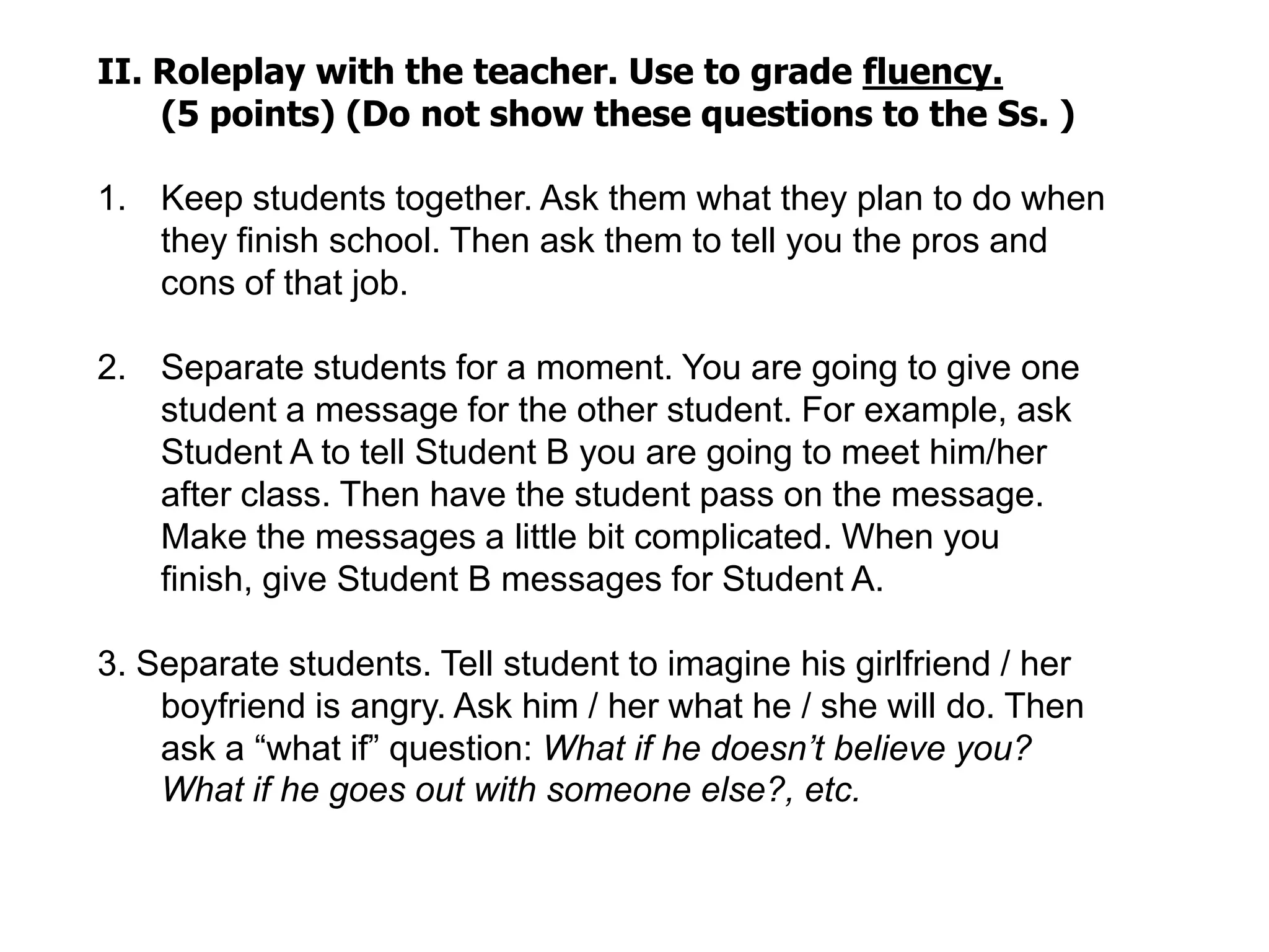 Oral Exams and Rubrics: An introduction | PPTX