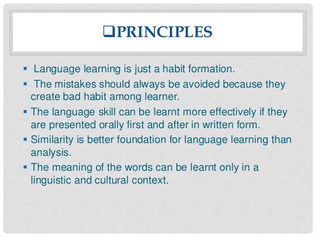Oral approach and situational language teaching - ELT Oral approach and situational language teaching - ELT