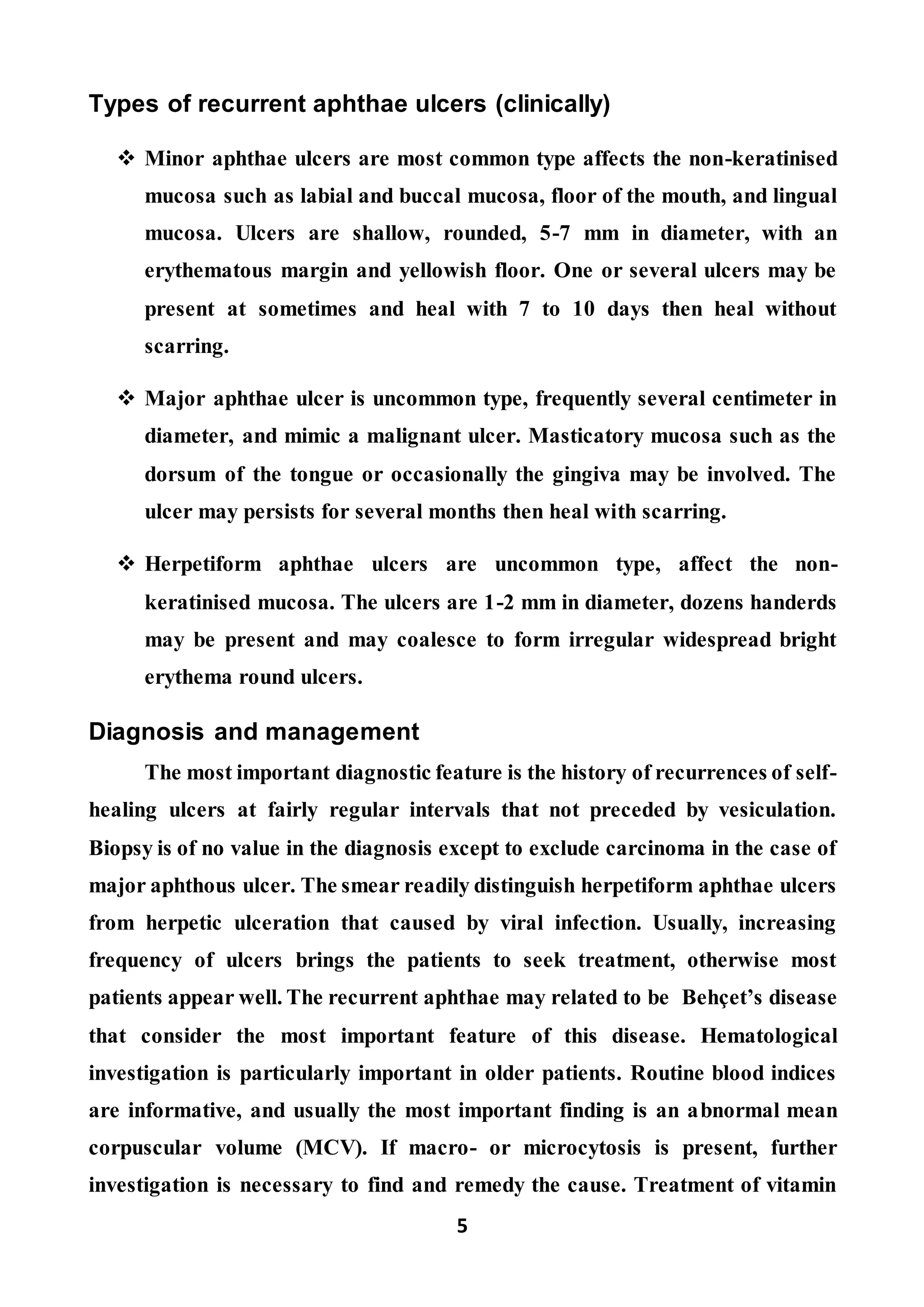 K-oral.-Oral ulceration | DOCX
