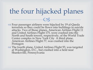 attacks of september 11 | PPT
