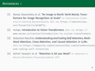 ViT Model explanation and example how to appied | PDF