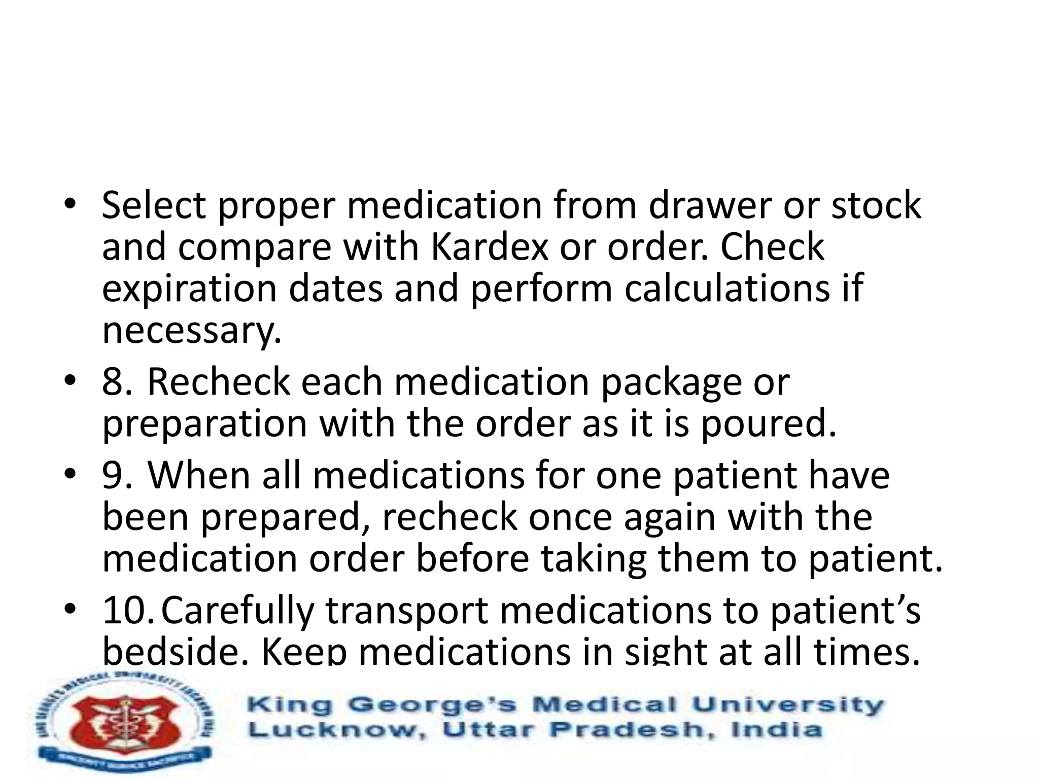 Oral administration of medications | PPTX