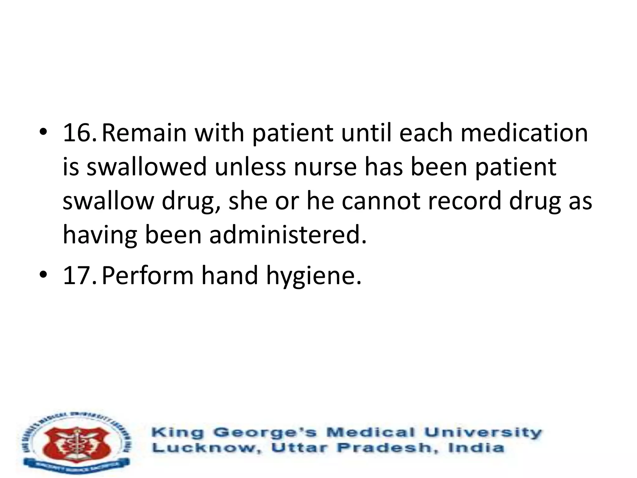 Oral administration of medications | PPTX