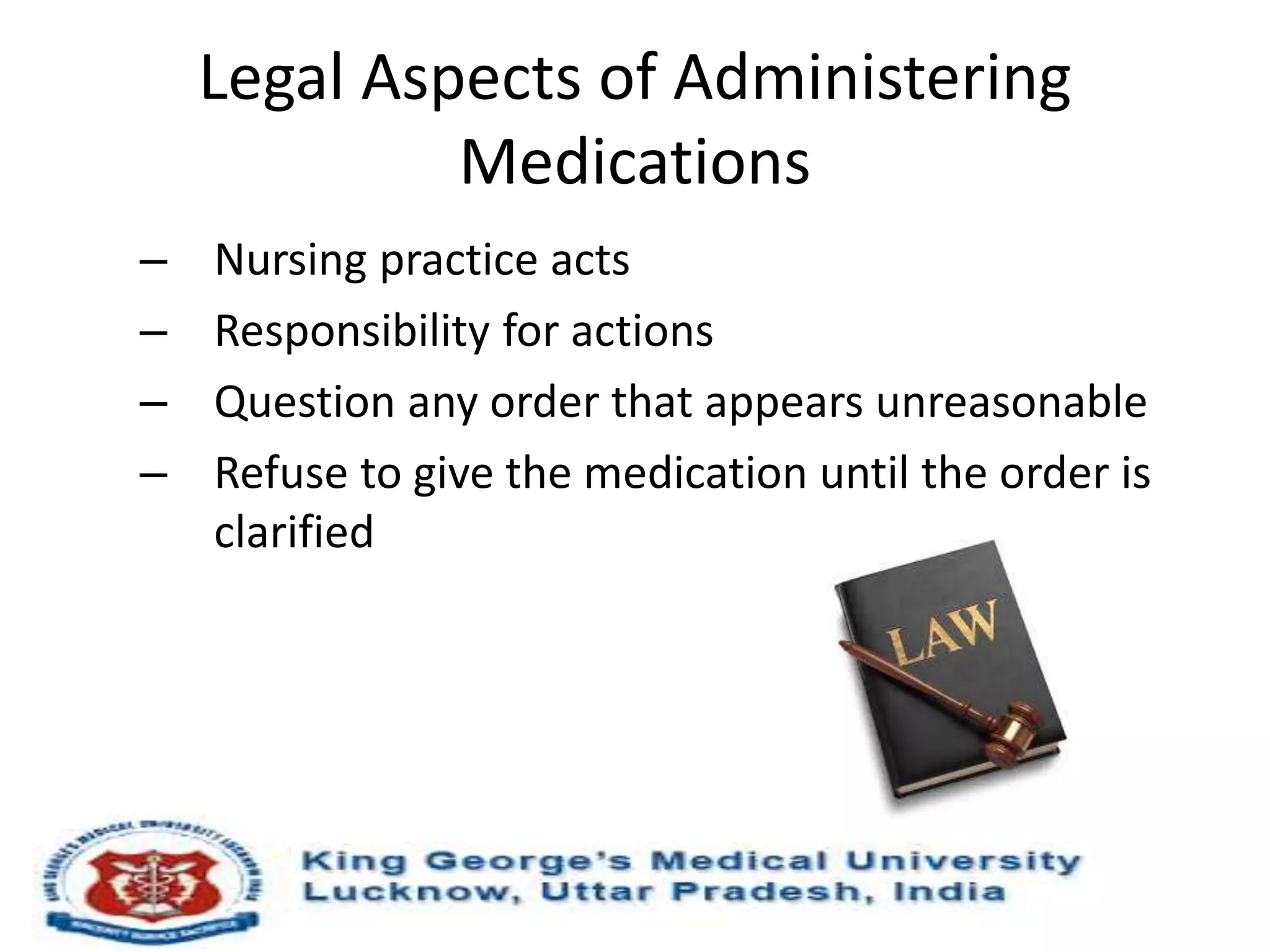 Oral administration of medications | PPTX
