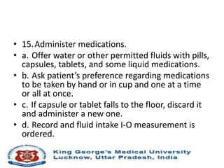 Oral administration of medications | PPTX