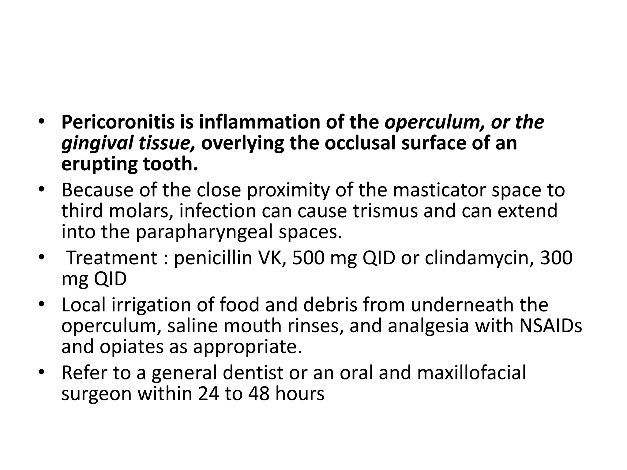 Oral and dental emergencies | PPTX | Dental Health | Diseases and ...