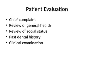 _Oral and Dental Examination notes helpful | PPTX