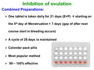 Oral and injectable contraceptive steroids | PPT