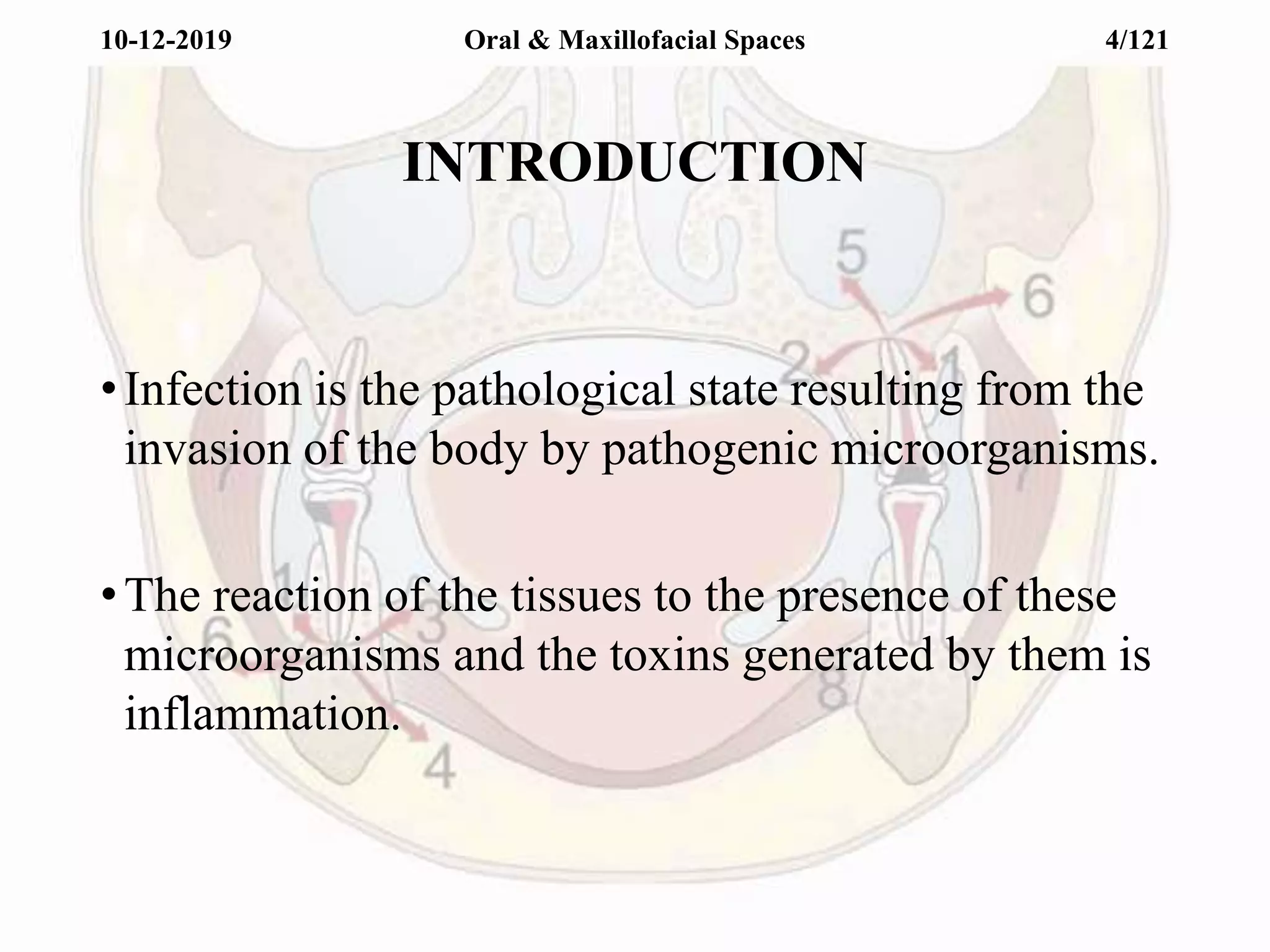 Oral and Maxillofacial Infection | PPTX