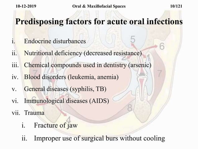 Oral and Maxillofacial Infection | PPTX | Dental Health | Diseases and ...