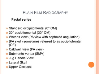 Oral and Maxillofacial Radiology | PPTX