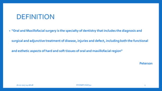 Dr Rahul VC Tiwari, Department of Oral and Maxillofacial Surgery, Sibar ...