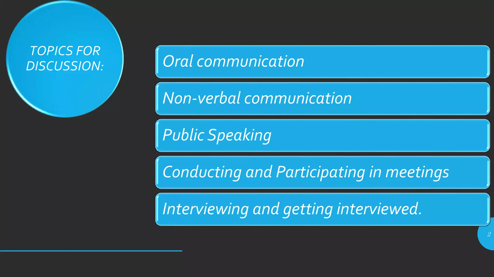 Oral and non verbal communication | PPTX