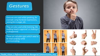 Oral and non verbal communication | PPTX