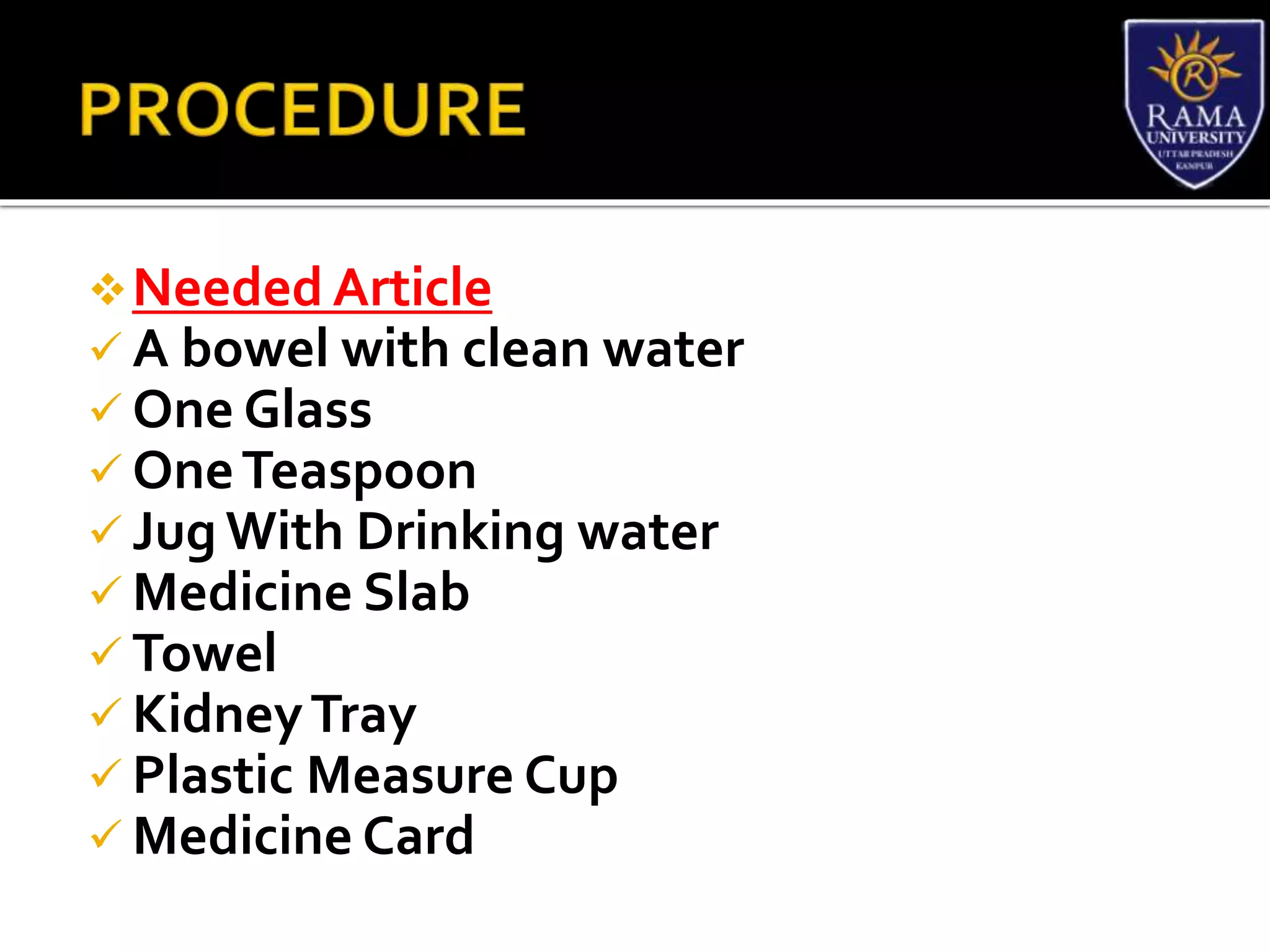 Oral , Parentral and Topical Route (Fundamental of Nursing) | PPTX