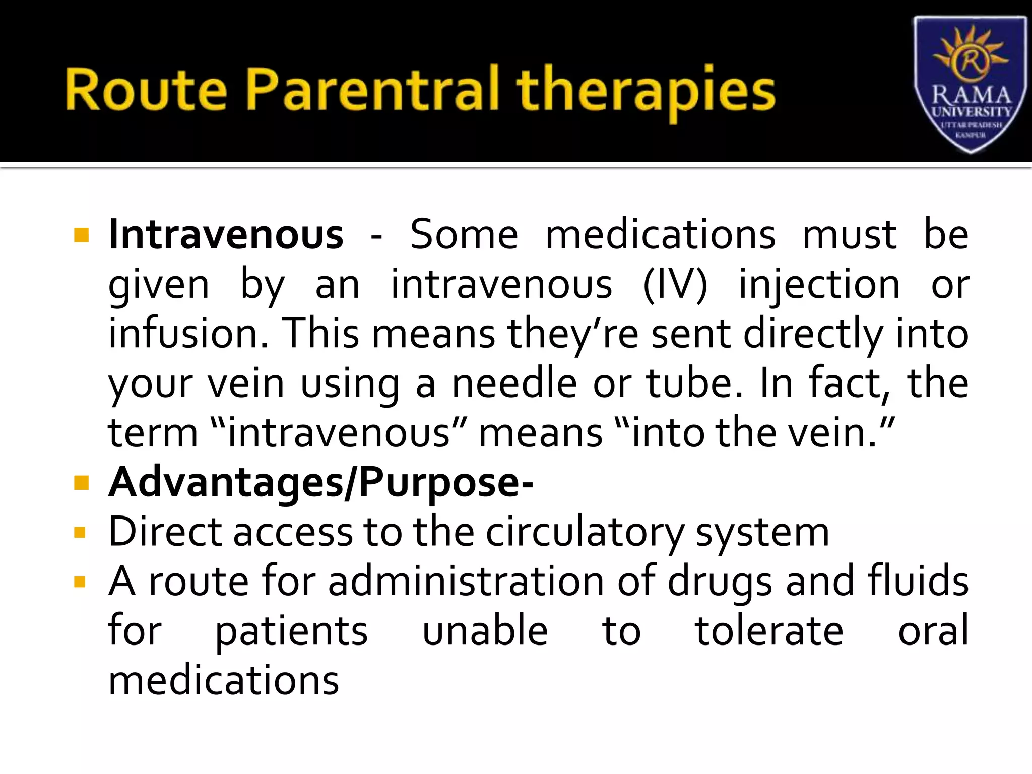 Oral , Parentral and Topical Route (Fundamental of Nursing) | PPTX