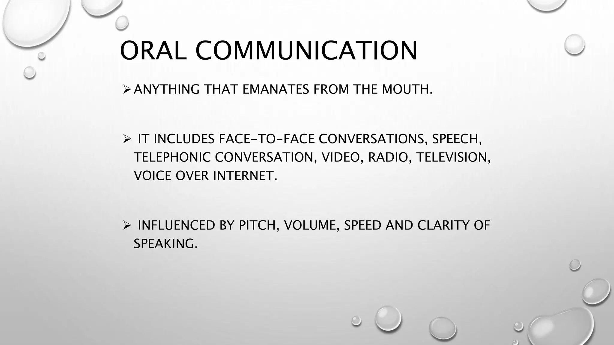 Oral and written communication | PPTX | Web Conferencing | Computer ...