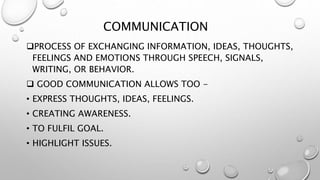 Oral and written communication | PPTX | Web Conferencing | Computer ...