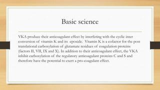 Oral anticoagulants in paediatric cardiac practice | PPTX