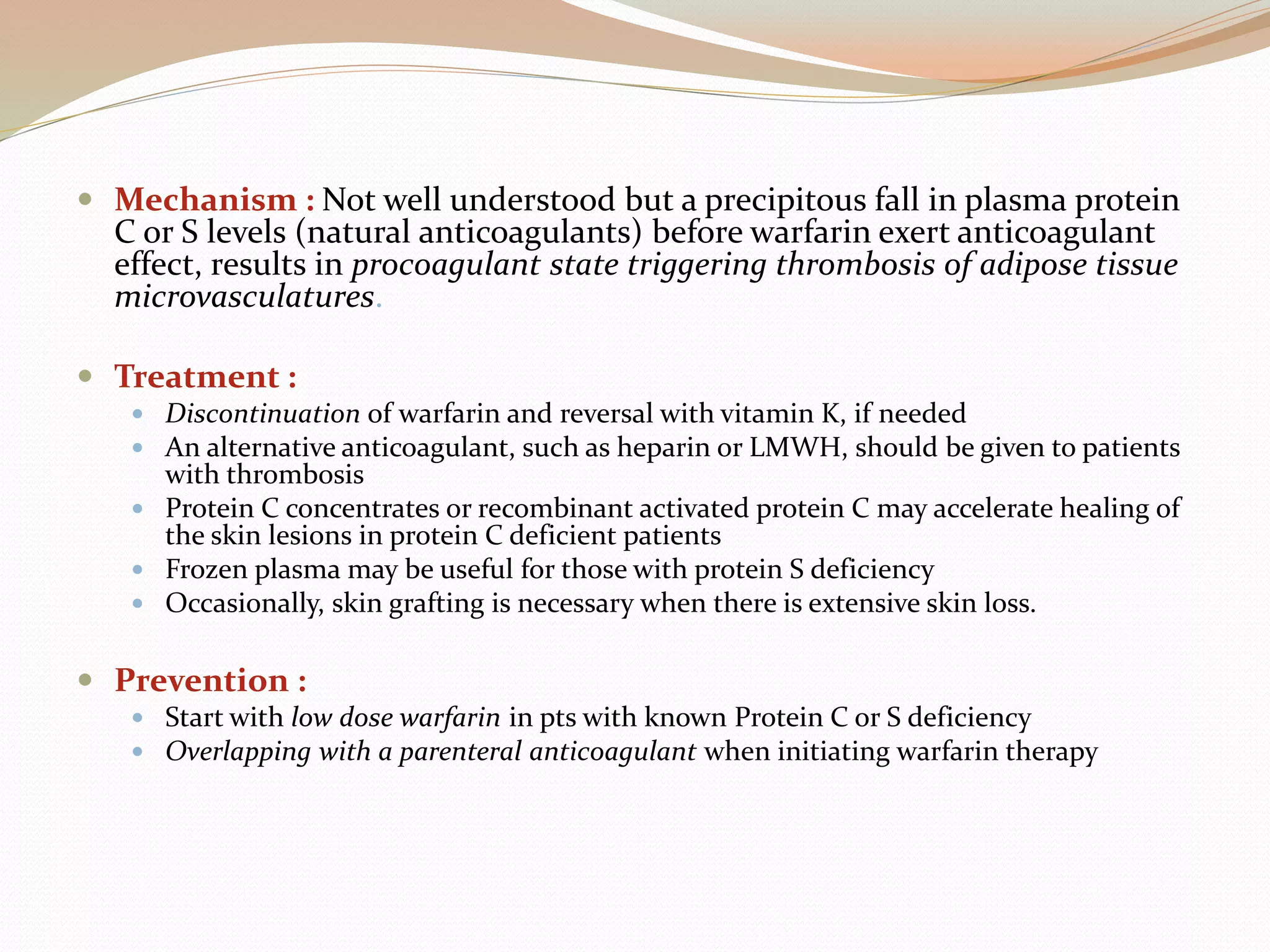 Oral anticoagulants ppt | PPTX