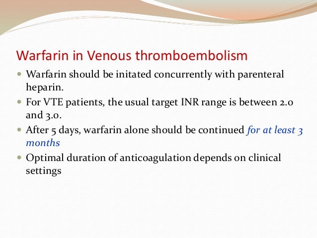 Warfarin Side Effects Warfarin Info Side Effects T