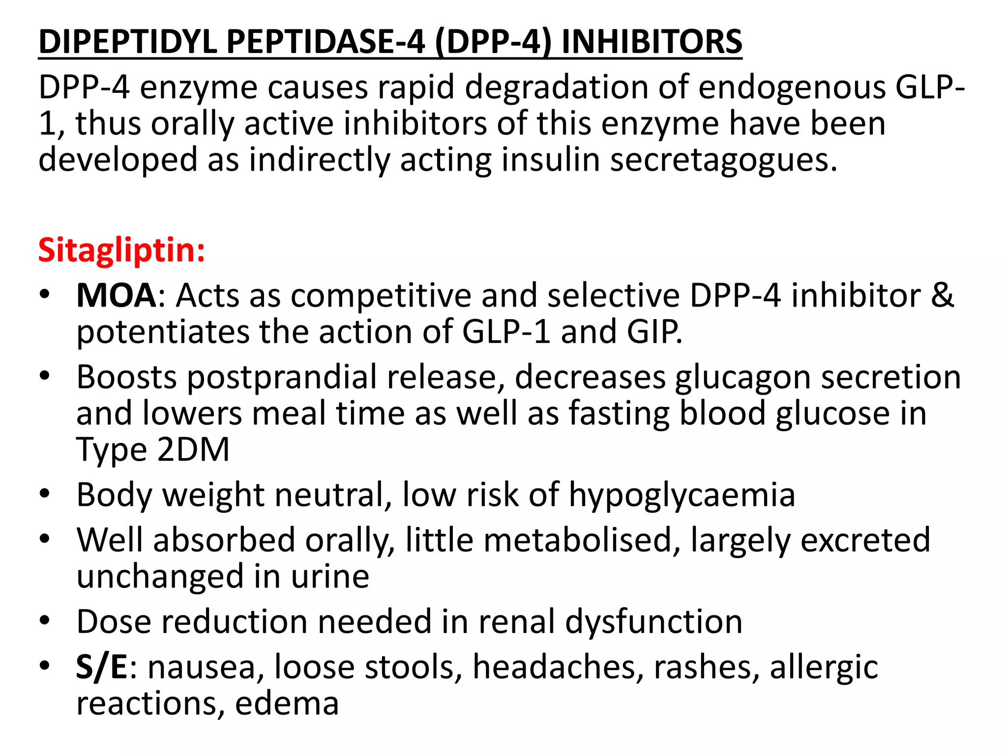 Oral antidiabetics | PPTX