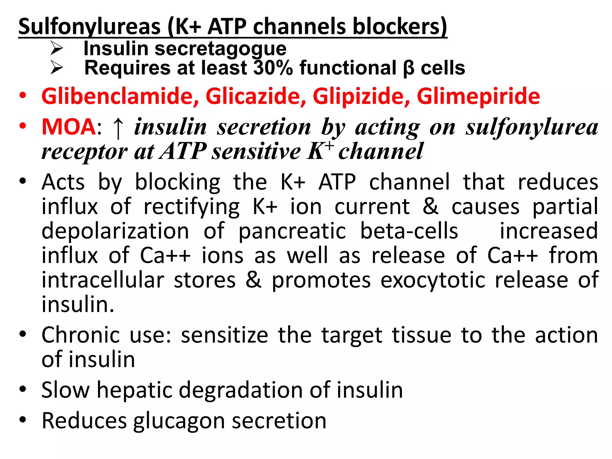 Oral antidiabetics | PPTX