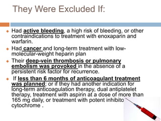 Oral apixaban | PPTX