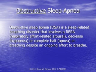 Oral Appliances for Snoring and Obstructive Sleep Apnea | PDF
