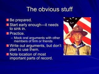 Oral Argument | PPT | Law