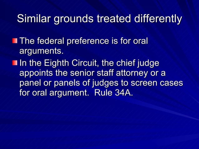 Oral Argument | PPT | Law