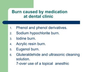 Oral burn | PPTX