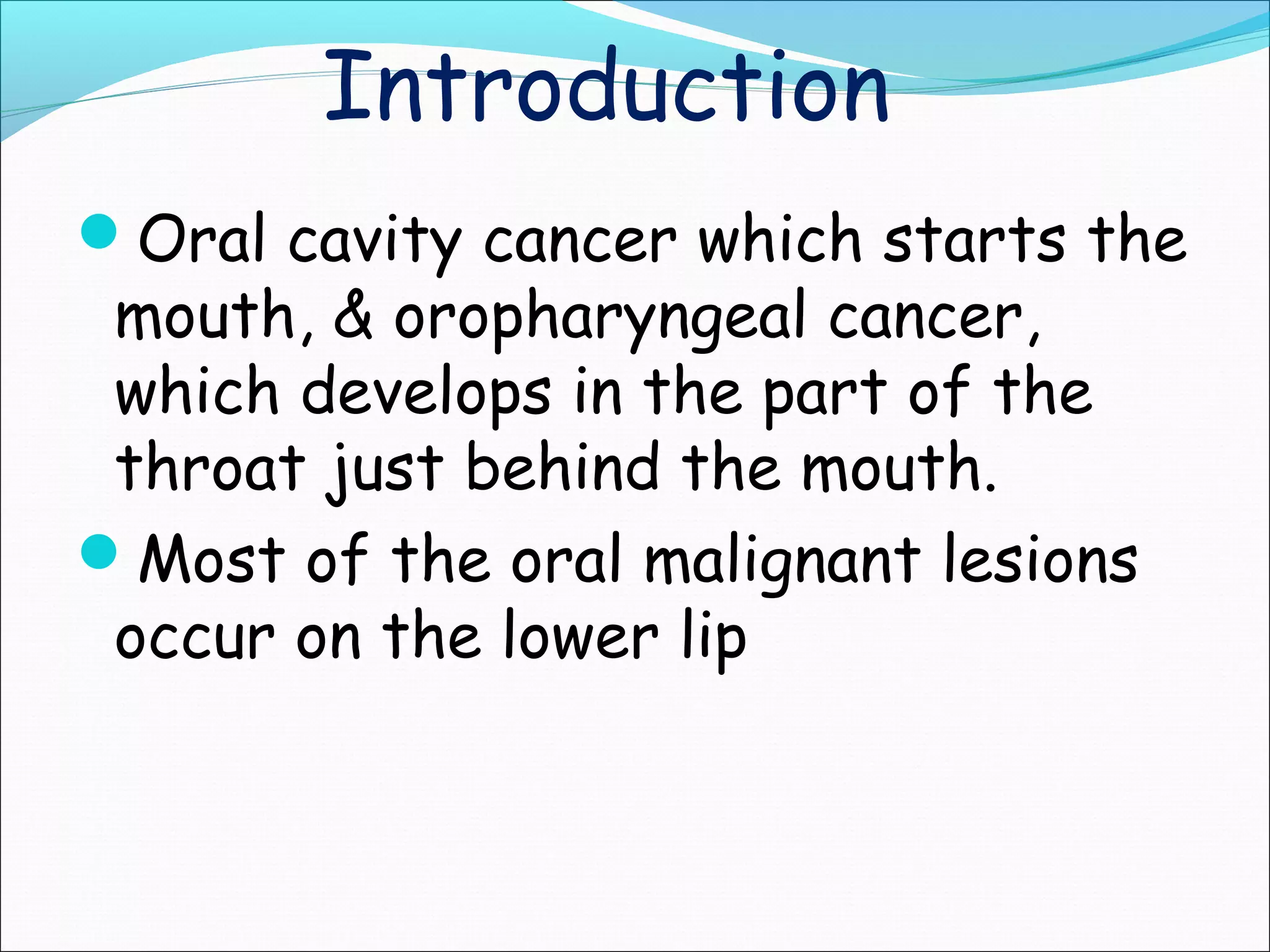 Oral cancer | PPT
